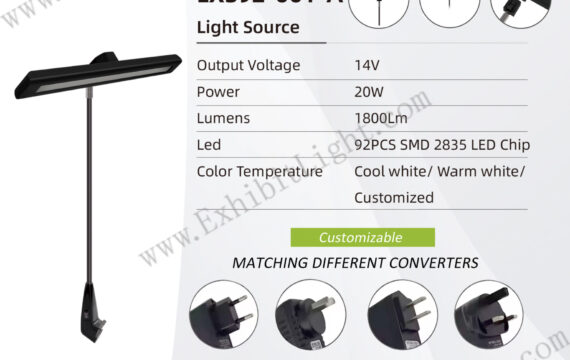 Exhibit Lights, expo display lighting for trade show, exhibition...