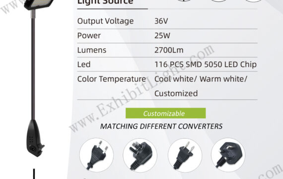 Exhibit Lights, expo display lighting for trade show, exhibition...